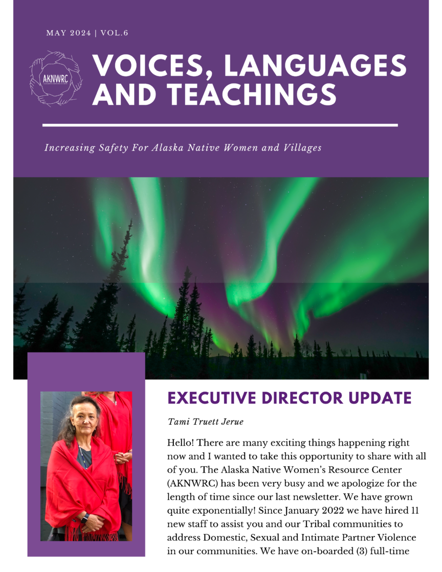 Voices, Languages and Teachings: Increasing Safety For Alaska Native ...
